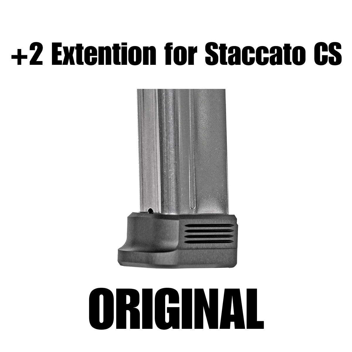 Gen 2 +2 EXTENSION FOR STACCATO CS MAGAZINES – Continuous Precision
